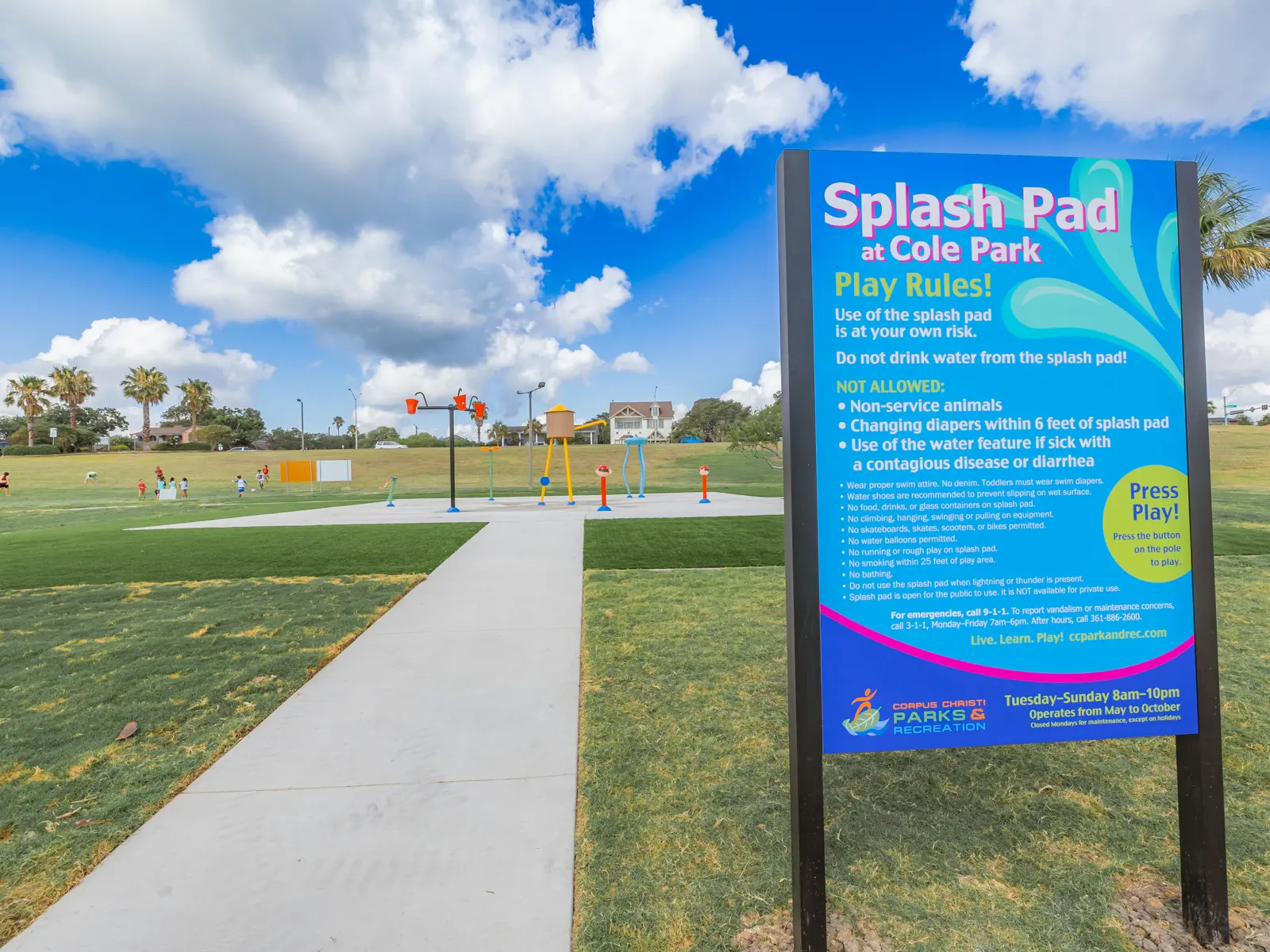 Splash Pads | City of Corpus Christi